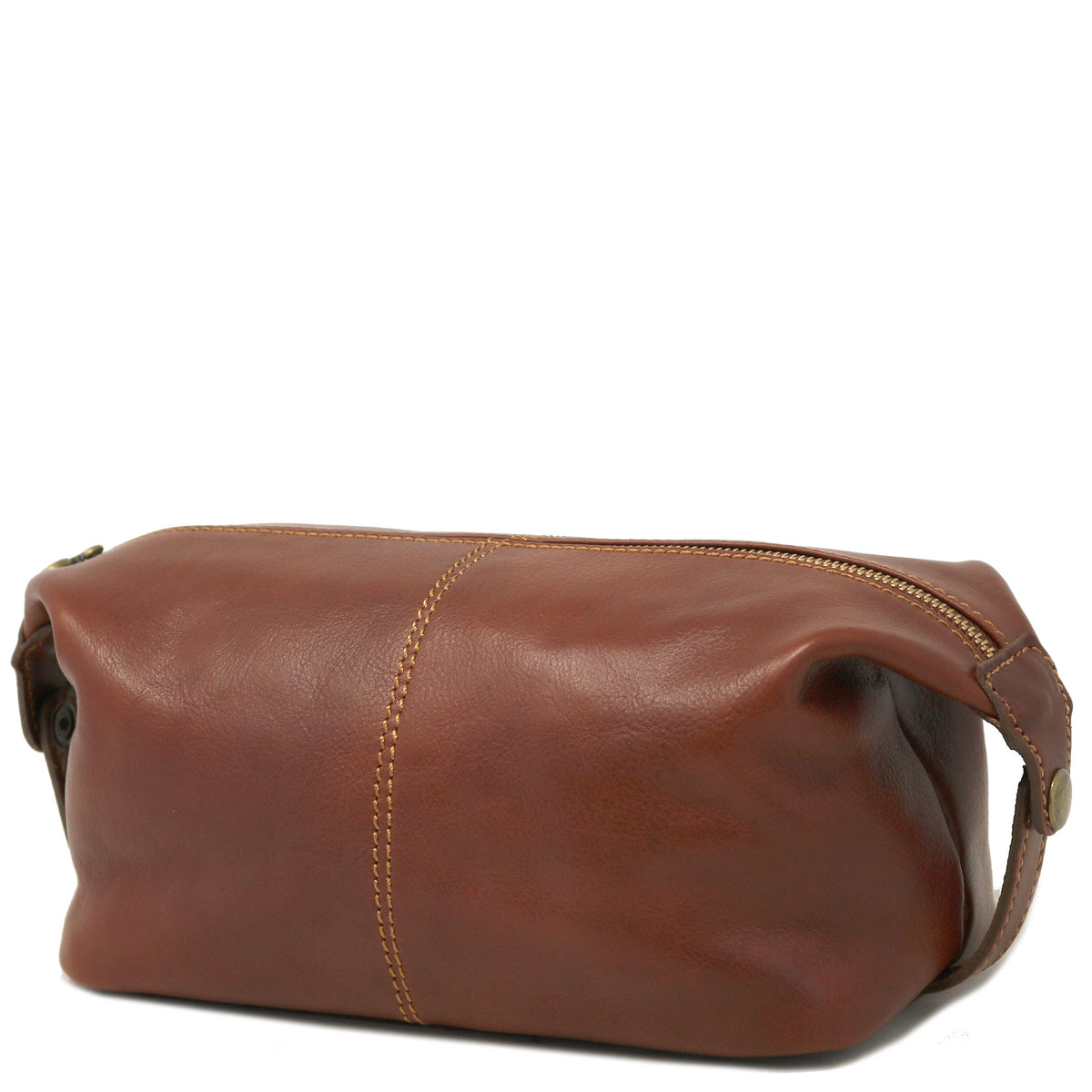 Floto Venezia Italian Leather Dopp Kit Toiletry Bag Travel Shave Kit